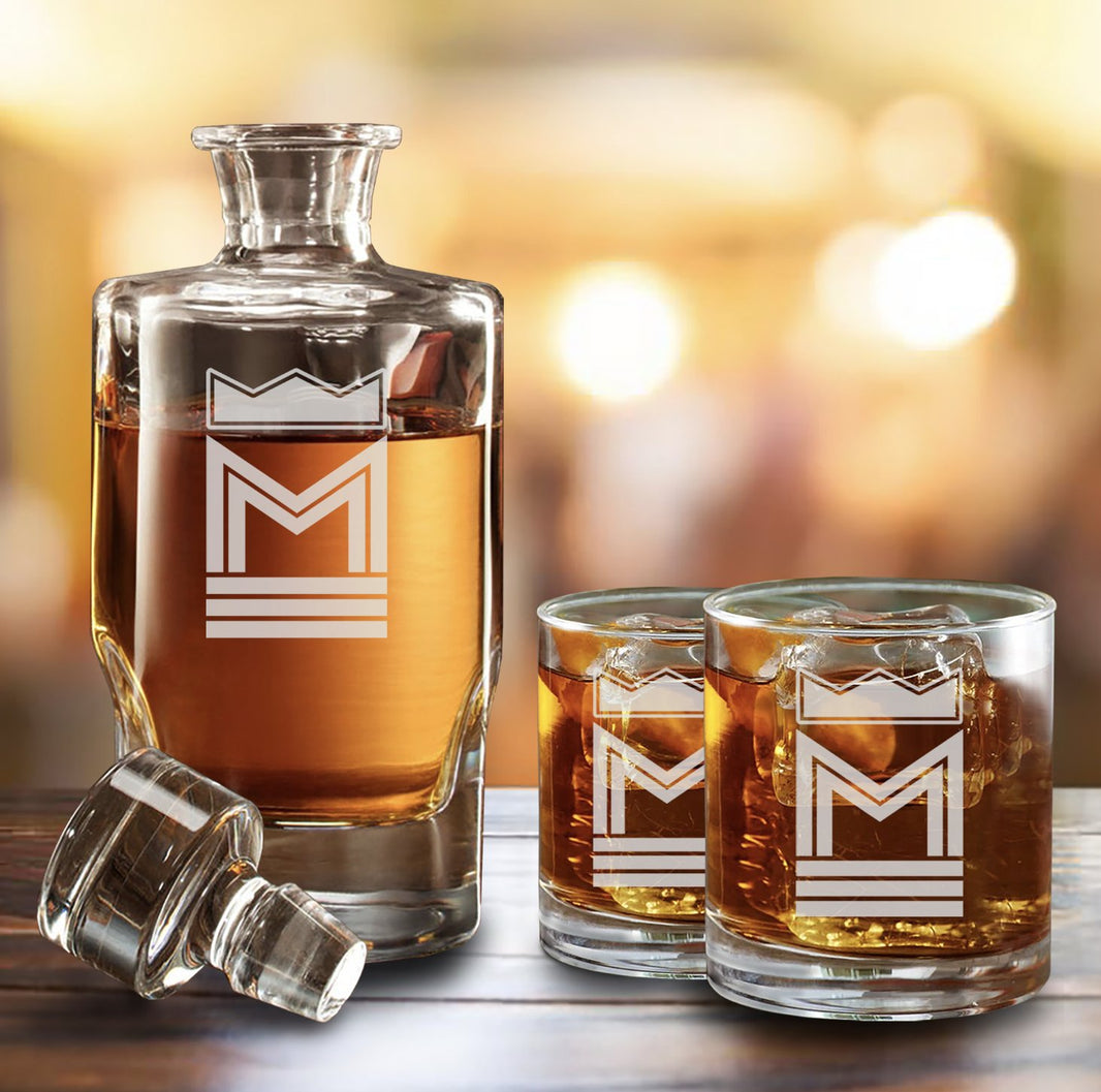 23+ Personalized Whiskey Decanter Sets (Custom Gift) – GroomsDay