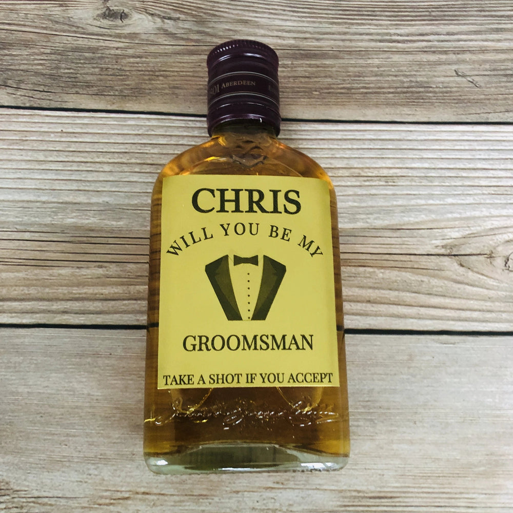 Groomsmen Proposal Labels - GroomsDay